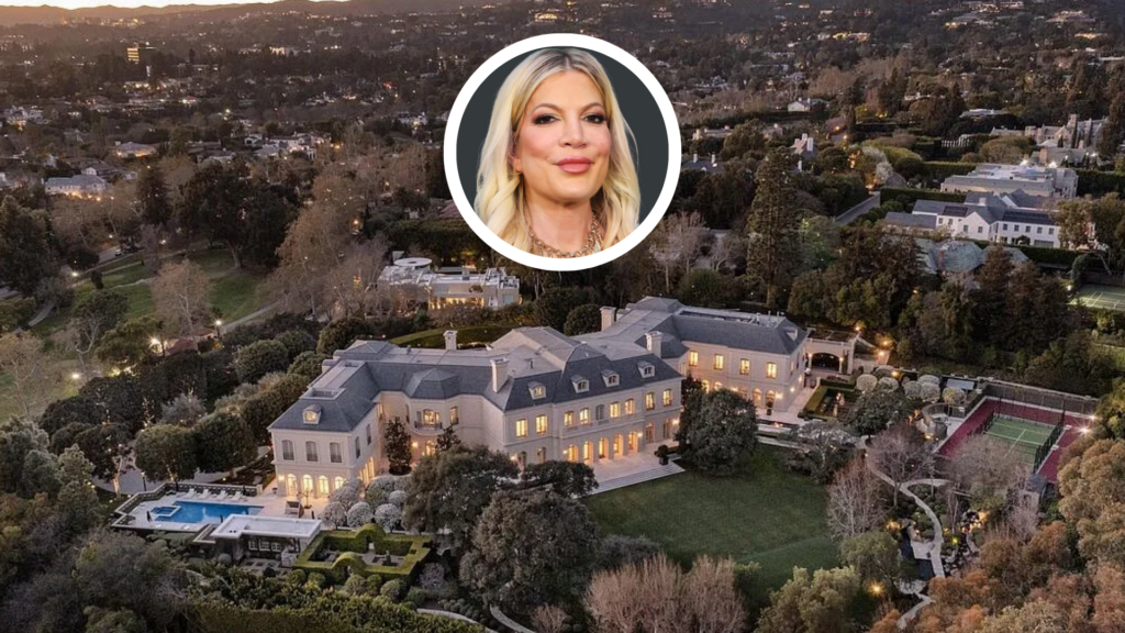 Inside The $135 Million Spelling Manor in LA: Tori Spelling’s Childhood ...