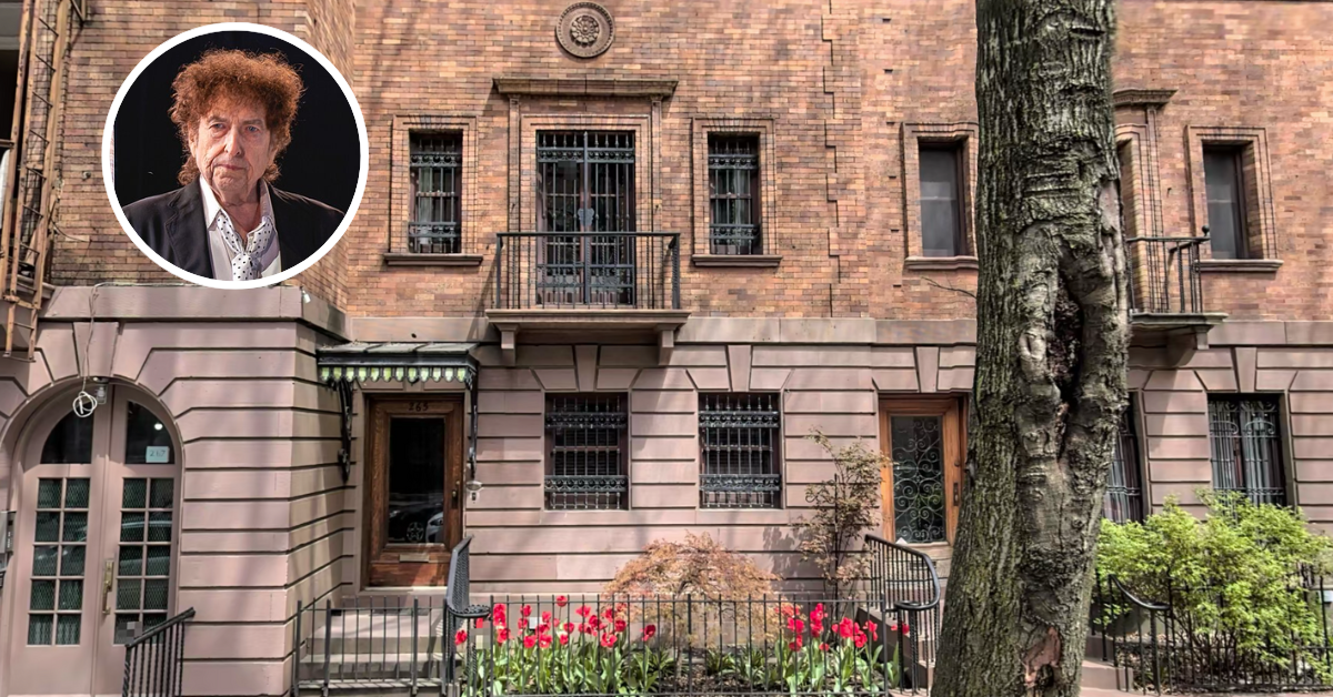 Bob Dylan’s Former New York Townhouse is Selling For $2.75 Million